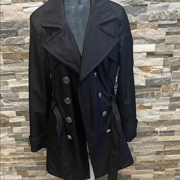 Metaphor | Jackets & Coats | Metaphor Black Trench Coatp | Poshmark